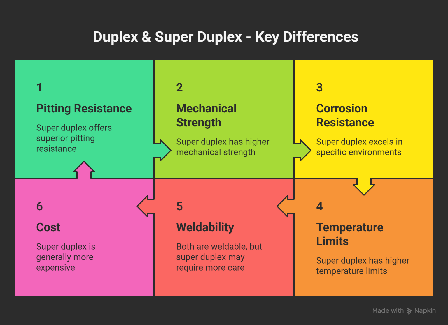 Comparing Duplex and Super Duplex Stainless Steel